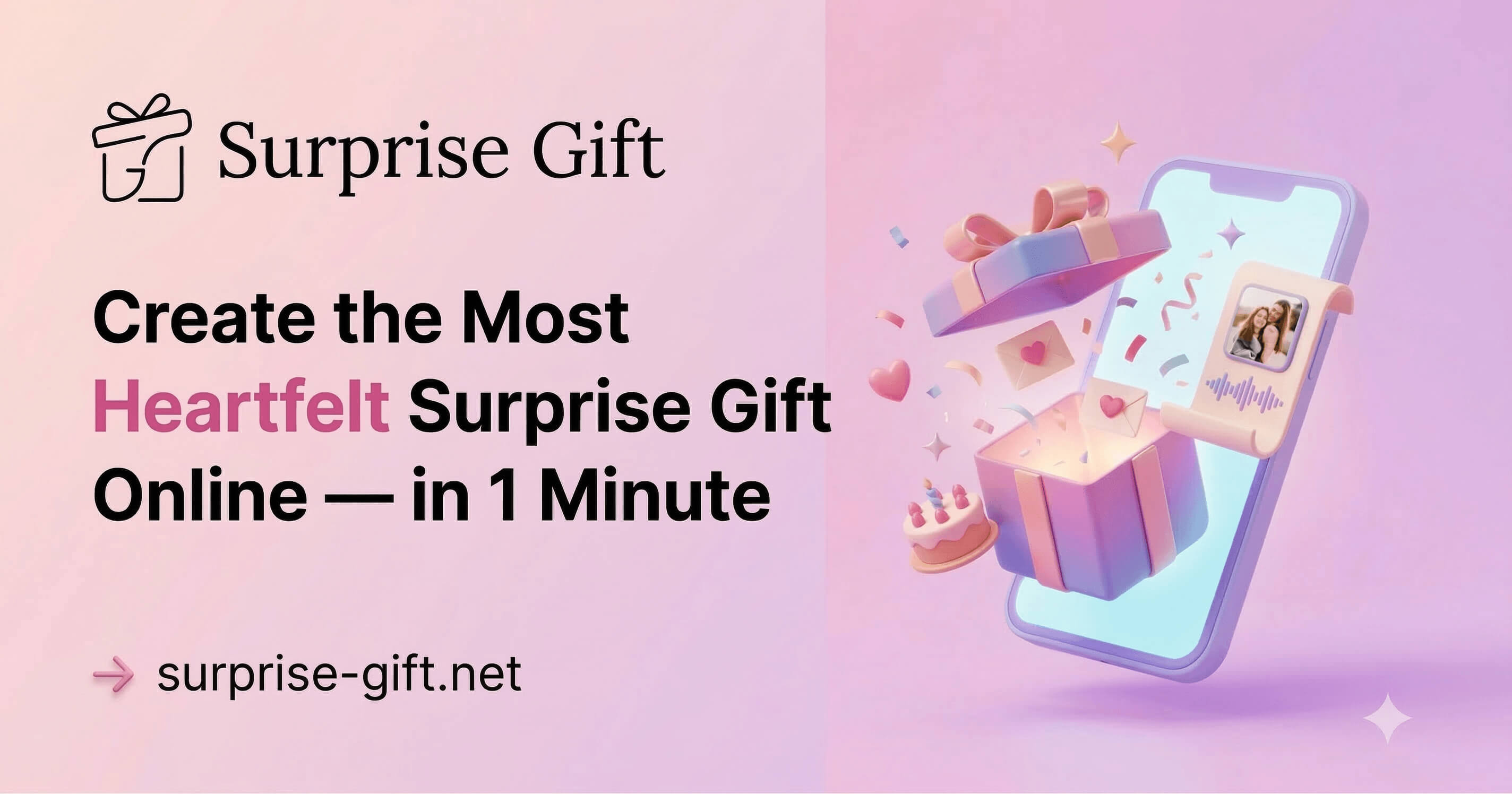 Free Heartfelt Surprise Gift Creator — Create Online - Surprise Gift